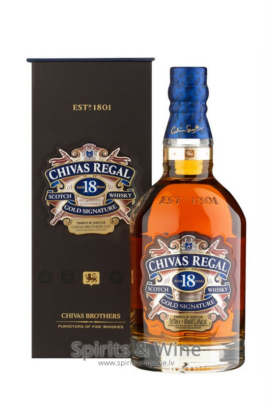 Chivas Regal 18YO - Viskijs - Spirits & Wine
