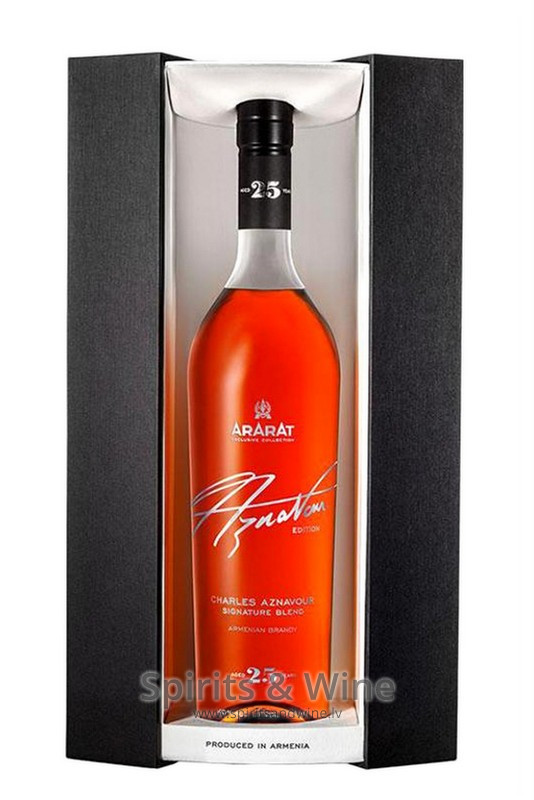 ArArAt Charles Aznavour Signature Blend 25YO - Brendijs - Spirits&Wine